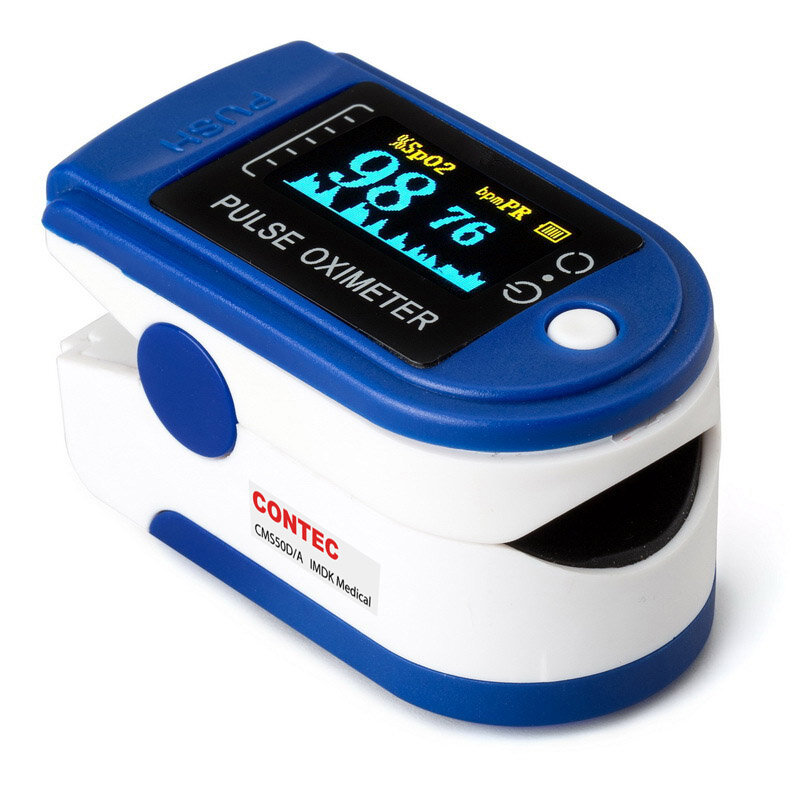 Пульсоксиметр Contec CMS50D (IMDK Medical) Blue